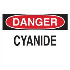 DANGER Cyanide Sign | Brady | BradyCanada.ca