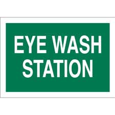 Eye Wash Station Sign | Brady | BradyID.com