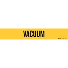 VACUUM Pipe Marker | Brady | BradyID.com