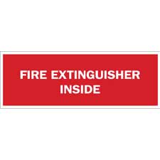 Fire Extinguisher Inside Sign | Brady | BradyCanada.ca