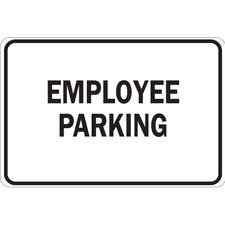 Employee Parking Sign - Brady Part: 75101 | Brady | BradyID.com