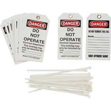 Tags: DANGER: DO NOT OPERATE ELECTRICAL DEPARTMENT SIGNED BY: DATE ...
