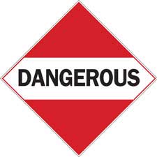 Dangerous Sign | Brady | BradyID.com
