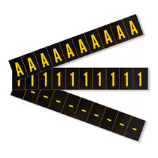 Etiquetas de números y letras de la serie 7890 | Brady | BradyID.com.mx