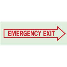 BradyGlo Emergency Exit Sign | Brady | BradyID.com