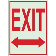 BradyGlo Exit Sign | Brady | BradyID.com