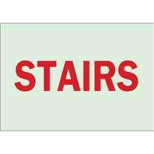 Stairs sign | Brady | BradyID.com