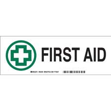 First Aid Sign | Brady | BradyID.com