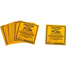 CAUTION CONTAINS PCBS Labels - Brady Part: 87031 | Brady | BradyCanada.ca