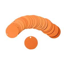 Brady Part: 87604 | Blank Aluminum Round Valve Tags | BradyID.com