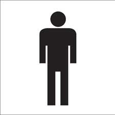 Man Picto Sign | Brady | BradyID.com