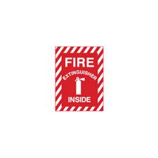 Fire Extinguisher Inside Sign | Brady | BradyID.com