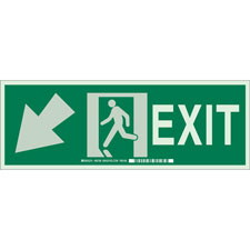 Exit sign | Brady | BradyID.com