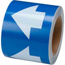 Pipe Marker Tape with Arrows - Brady Part: 106175 | Brady | BradyID.com