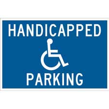 Handicapped Parking Sign | Brady | BradyID.com
