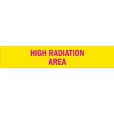 High Radiation Area Sign - Brady Part: 93629 | Brady | BradyID.com