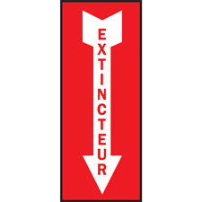 Extincteur Sign - Brady Part: 9425718 | Brady | BradyCanada.ca