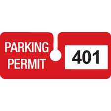Rearview Mirror Hang Tags | Brady | BradyCanada.ca