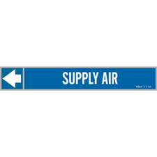 SUPPLY AIR Duct Marker - Brady Part: 98489 | Brady | BradyID.com.sg
