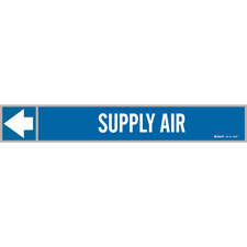 Brady Part: 98497 | SUPPLY AIR Duct Marker | BradyID.com