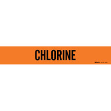 CHLORINE Pipe Marker | Brady | BradyID.com