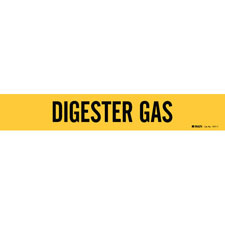 DIGESTER GAS Pipe Marker | Brady | BradyID.com