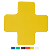 ToughStripe Max Floor Center Cross Marks | Brady | BradyCanada.ca
