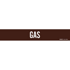 GAS Pipe Marker | Brady | BradyID.com