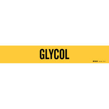 GLYCOL Pipe Marker | Brady | BradyID.com
