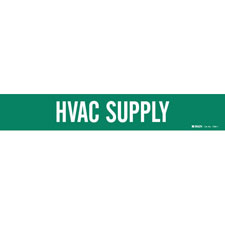 HVAC SUPPLY Pipe Marker | Brady | BradyID.com