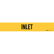 INLET Pipe Marker | Brady | BradyID.com