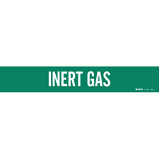 INERT GAS Pipe Marker | Brady | BradyID.com