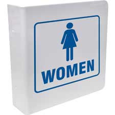L Women Sign - Brady Part: L0WO02A | Brady | BradyID.com