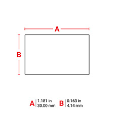 Brady Part: BM-30-390 | 176281 | DuraSleeve Wire Marking Inserts, Bulk ...