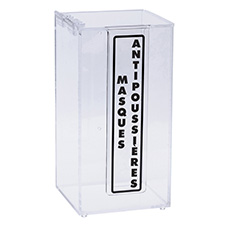 French Dust Mask Dispenser - Brady Part: M420-FR | Brady | BradyCanada.ca