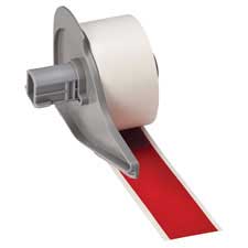 All Weather Permanent Adhesive Vinyl Label Tape for BMP71 - 1", Red ...