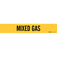 MIXED GAS Pipe Marker | Brady | BradyID.com