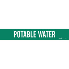 POTABLE WATER Pipe Marker | Brady | BradyID.com