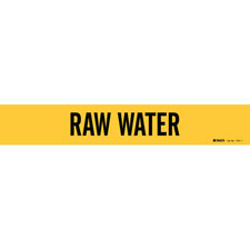 RAW WATER Pipe Marker | Brady | BradyID.com