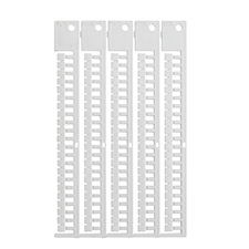 BradyJet J1000 Terminal Block Tags - 5mm x 5mm, 5mm Pitch - Brady Part ...