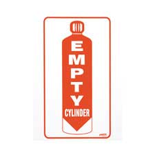 Empty Cylinder Sign - Brady Part: SM573E | Brady | BradyID.com