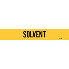 SOLVENT Pipe Marker | Brady | BradyID.com