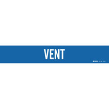 VENT Pipe Marker | Brady | BradyID.com