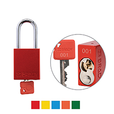 Velocity Plus Aluminum Safety Lockout Padlocks, Keyed Alike Sets ...