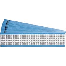 Brady Part: WM-50-PK | 112226 | Numerical Legend Vinyl Cloth Wire ...