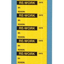 Rework Write-On Labels | Brady | BradyID.com