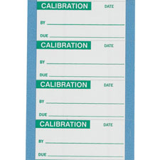 Calibration Write-On Labels | Brady | BradyID.com