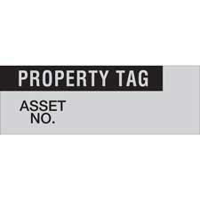Property Tag Write-On Labels | Brady | BradyID.com