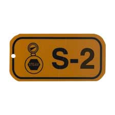 Brady Part: 105660 | Energy Source Tags for Steam | BradyID.com